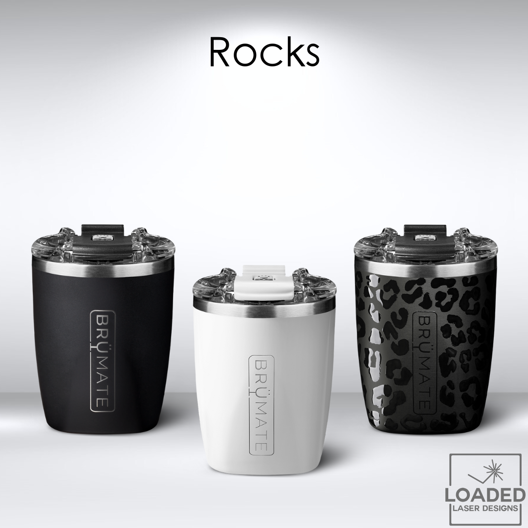 Brumate Rocks Tumbler 12oz - Custom Laser Engraving Available ...